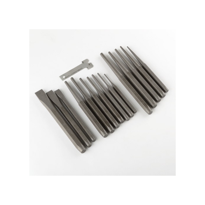 16 pc Punch And Chisel Set