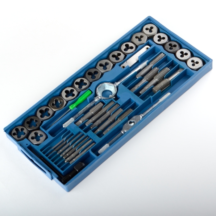 40 pc Tap And Die Set -MM-